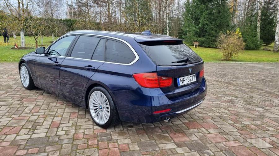 Blue BMW 320 2014 in Jelgava, with an engine capacity of 2.00 L and mileage of 245 thousand km for 9550 €, photo 6 on AUTOMOTO.COM.LV