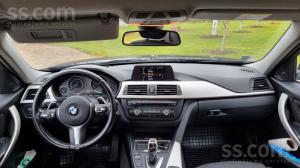 Blue BMW 320 2014 in Jelgava, with an engine capacity of 2.00 L and mileage of 245 thousand km for 9550 €, photo 7 on AUTOMOTO.COM.LV