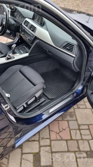 Blue BMW 320 2014 in Jelgava, with an engine capacity of 2.00 L and mileage of 245 thousand km for 9550 €, photo 8 on AUTOMOTO.COM.LV