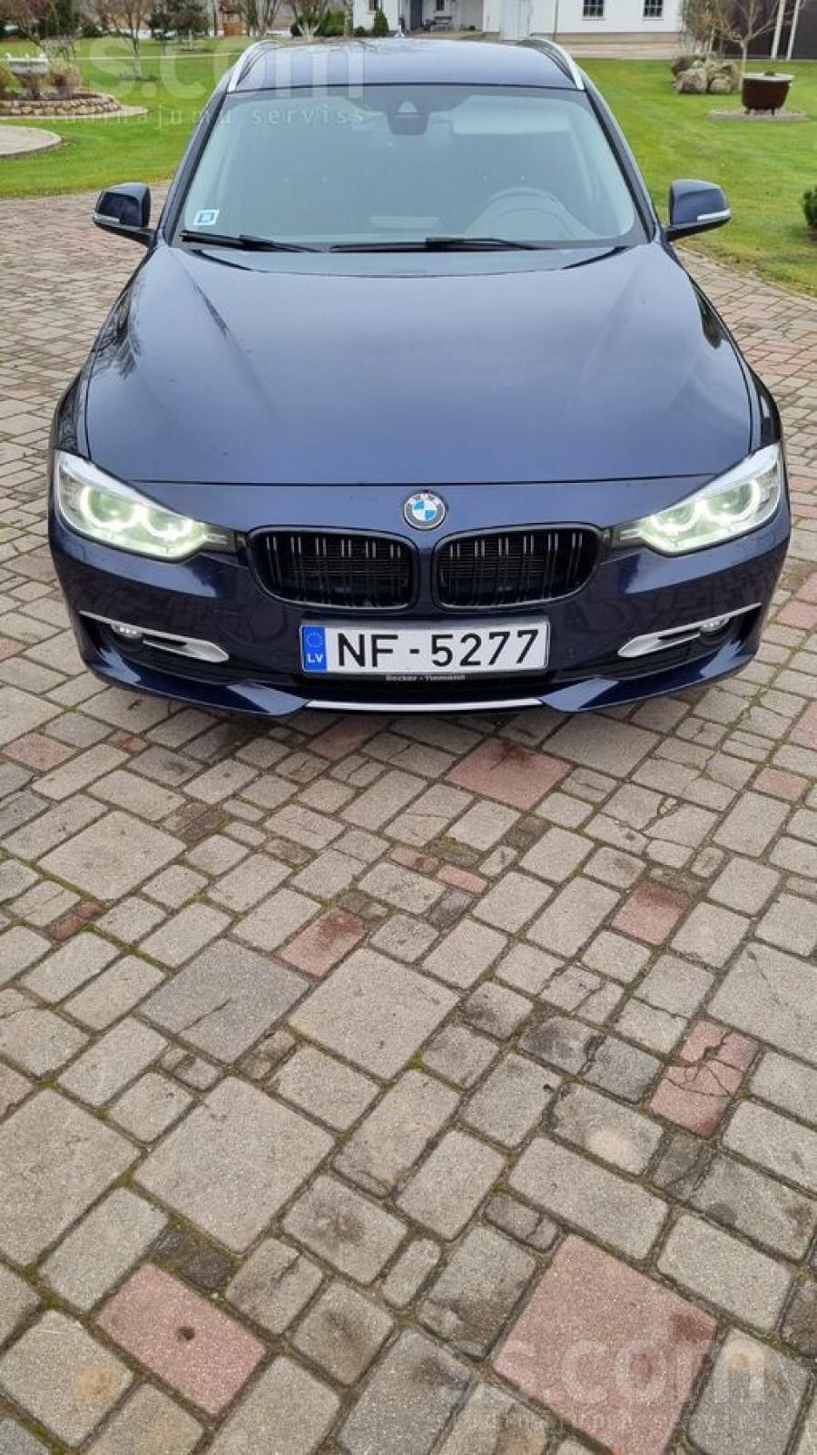 Blue BMW 320 2014 in Jelgava, with an engine capacity of 2.00 L and mileage of 245 thousand km for 9550 €, photo 11 on AUTOMOTO.COM.LV