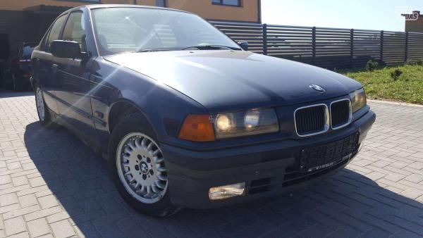 Blue BMW 320 1991 in Kaunas, with an engine capacity of 2.00 L and mileage of 67 thousand km for 3000 €, photo 1 on AUTOMOTO.COM.LV