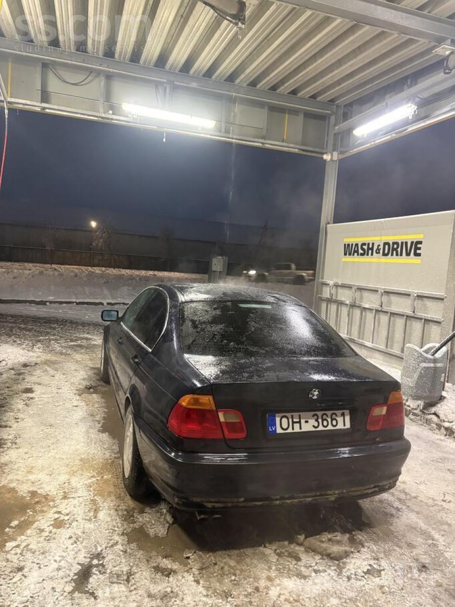 Blue BMW 320 1998 in Saldus, with an engine capacity of 2.00 L and mileage of 480 thousand km for 1800 €, photo 8 on AUTOMOTO.COM.LV