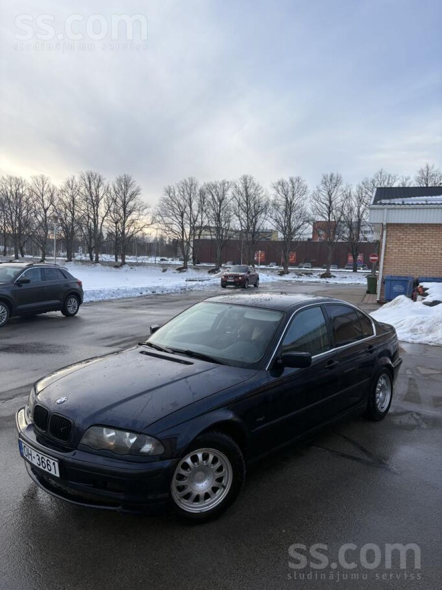 Blue BMW 320 1998 in Saldus, with an engine capacity of 2.00 L and mileage of 450 thousand km for 1700 €, photo 7 on AUTOMOTO.COM.LV