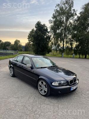 Blue BMW 320 1998 in Valmiera, with an engine capacity of 2.00 L and mileage of 318 thousand km for 2750 €, photo  on AUTOMOTO.COM.LV