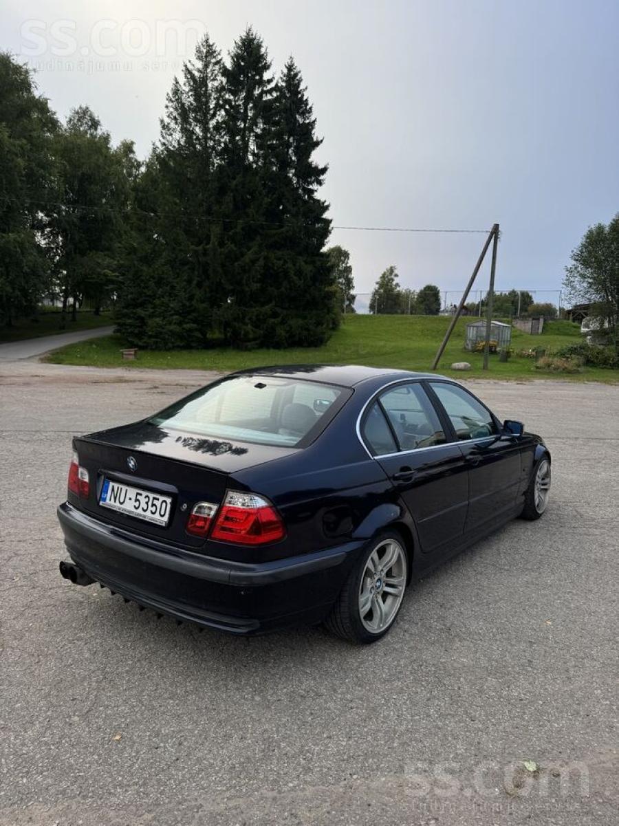 Blue BMW 320 1998 in Valmiera, with an engine capacity of 2.00 L and mileage of 318 thousand km for 2750 €, photo 4 on AUTOMOTO.COM.LV
