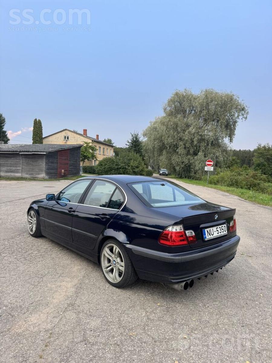 Blue BMW 320 1998 in Valmiera, with an engine capacity of 2.00 L and mileage of 318 thousand km for 2750 €, photo 5 on AUTOMOTO.COM.LV
