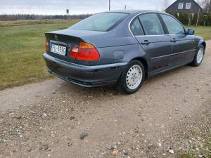 Blue BMW 320 1999 in Talsi, with an engine capacity of 2.00 L and mileage of 390 thousand km for 1450 €, photo 4 on AUTOMOTO.COM.LV
