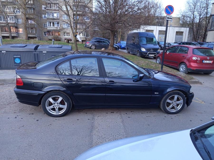 Blue BMW 320 1999 in Vilnius, with an engine capacity of 2.00 L and mileage of 400 thousand km for 1000 €, photo 8 on AUTOMOTO.COM.LV