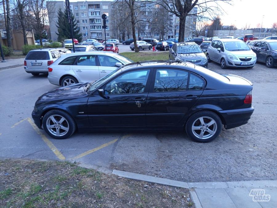 Blue BMW 320 1999 in Vilnius, with an engine capacity of 2.00 L and mileage of 400 thousand km for 1000 €, photo 9 on AUTOMOTO.COM.LV