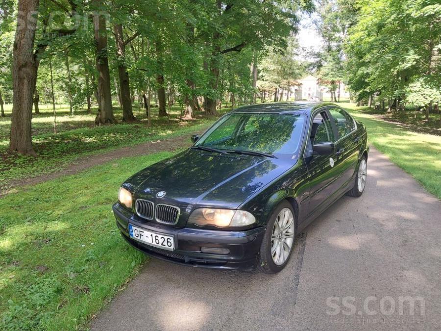 Blue BMW 320 1999 in Rezekne, with an engine capacity of 2.80 L and mileage of 327 thousand km for 3100 €, photo 1 on AUTOMOTO.COM.LV