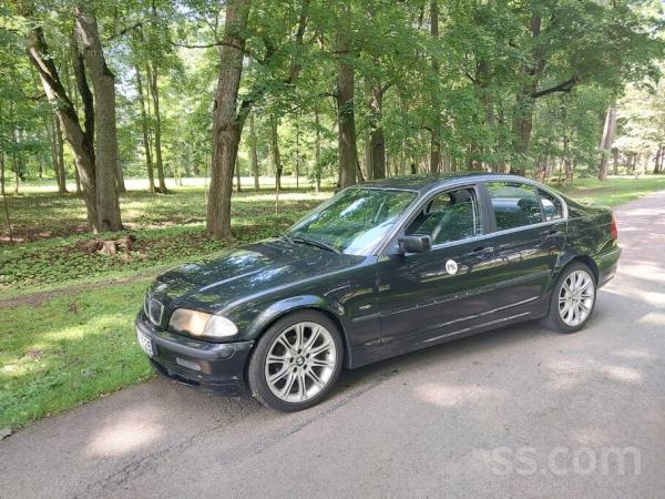 Blue BMW 320 1999 in Rezekne, with an engine capacity of 2.80 L and mileage of 327 thousand km for 3100 €, photo 2 on AUTOMOTO.COM.LV
