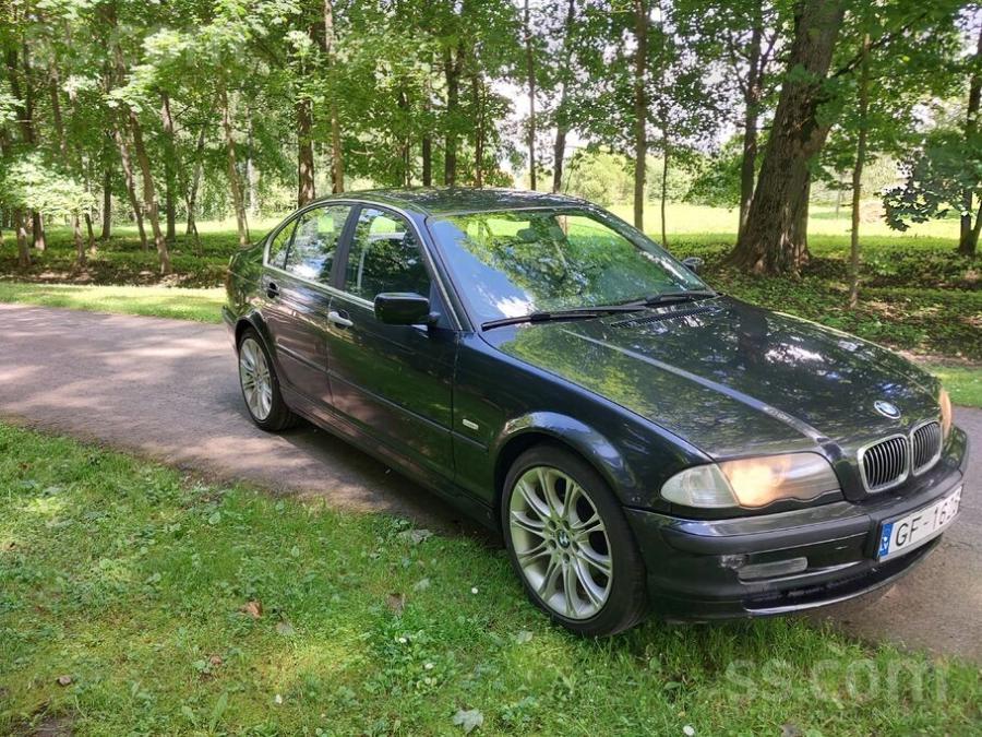 Blue BMW 320 1999 in Rezekne, with an engine capacity of 2.80 L and mileage of 327 thousand km for 3100 €, photo 10 on AUTOMOTO.COM.LV
