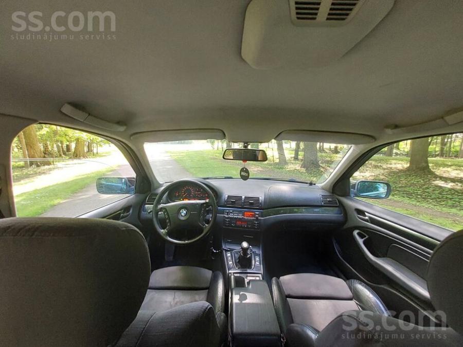 Blue BMW 320 1999 in Rezekne, with an engine capacity of 2.80 L and mileage of 327 thousand km for 3100 €, photo 11 on AUTOMOTO.COM.LV