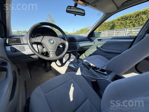 Blue BMW 320 1999 in Riga, with an engine capacity of 2.00 L and mileage of 225 thousand km for 2200 €, photo 6 on AUTOMOTO.COM.LV