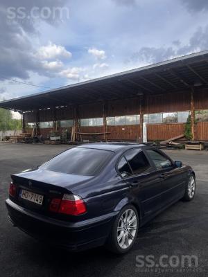 Blue BMW 320 2000 in Riga, with an engine capacity of 2.00 L and mileage of 398 thousand km for 1200 €, photo 3 on AUTOMOTO.COM.LV