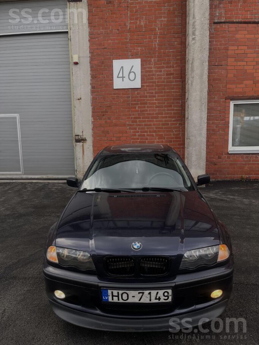 Blue BMW 320 2000 in Riga, with an engine capacity of 2.00 L and mileage of 398 thousand km for 1200 €, photo 6 on AUTOMOTO.COM.LV