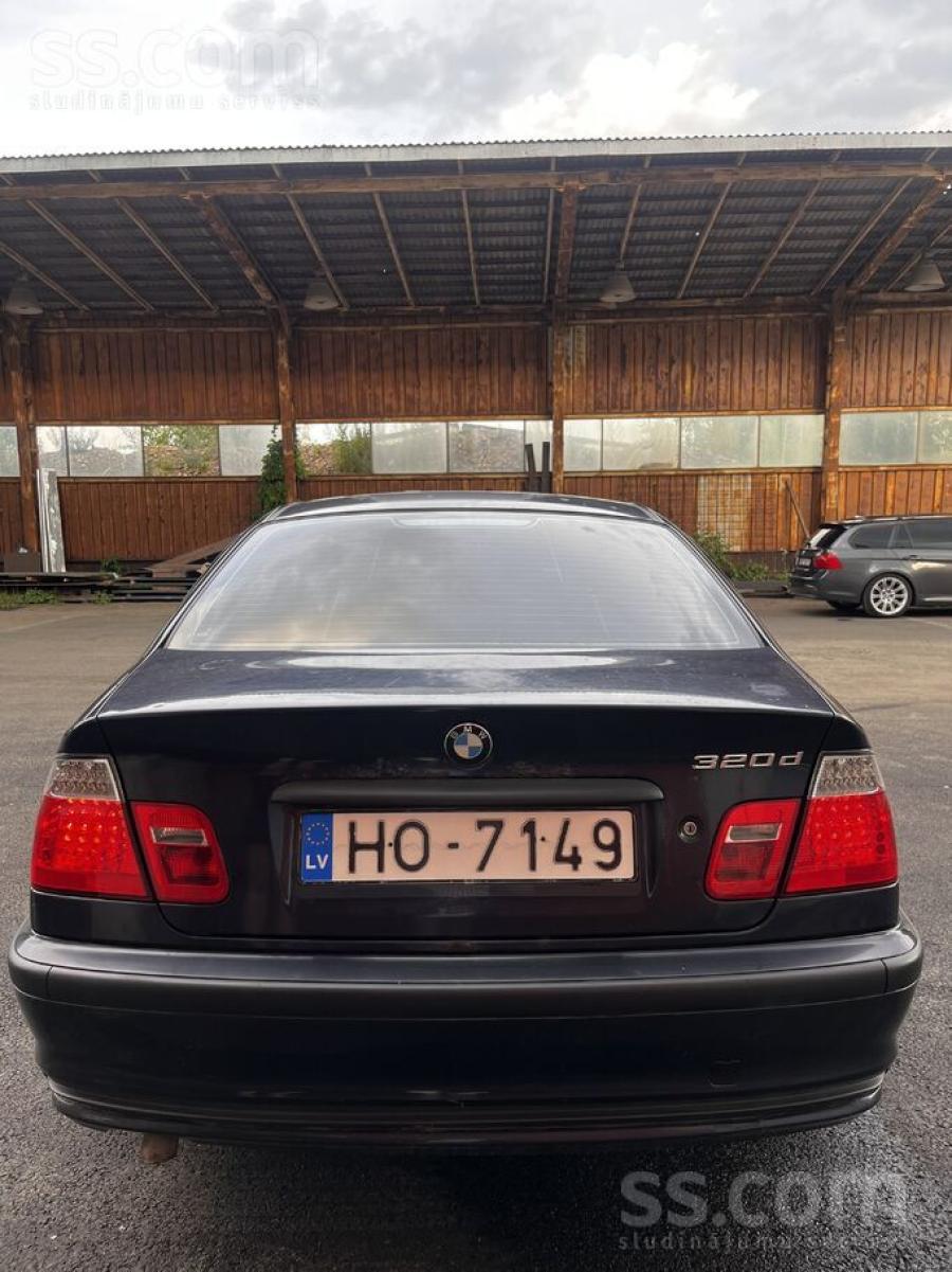 Blue BMW 320 2000 in Riga, with an engine capacity of 2.00 L and mileage of 398 thousand km for 1200 €, photo 13 on AUTOMOTO.COM.LV
