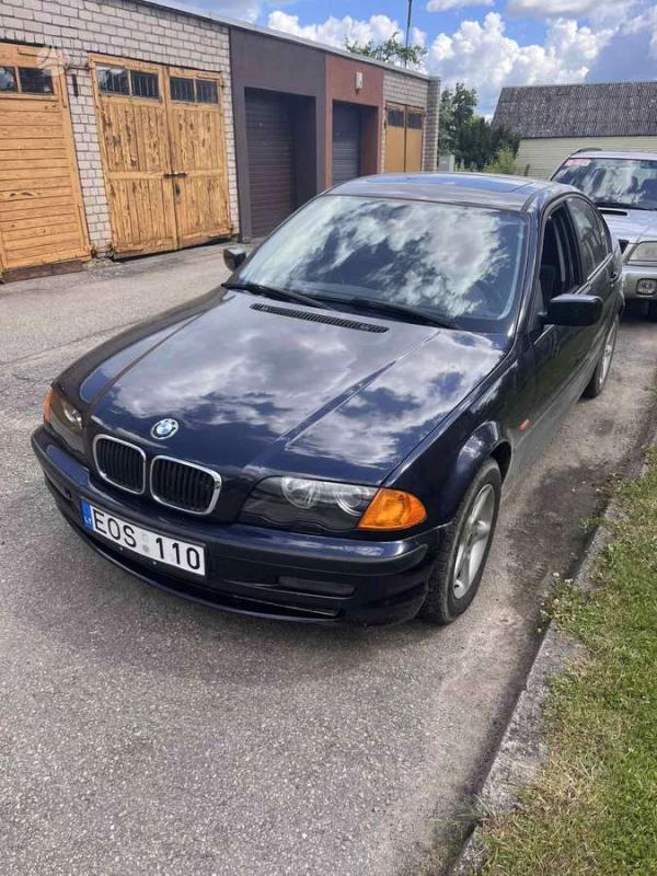 Zils BMW 320 2000 Kupiškis, ar dzinēja tilpumu 1.95 L un nobraukumu 152 tūkst. km par 2100 €, foto 1 vietnē AUTOMOTO.COM.LV
