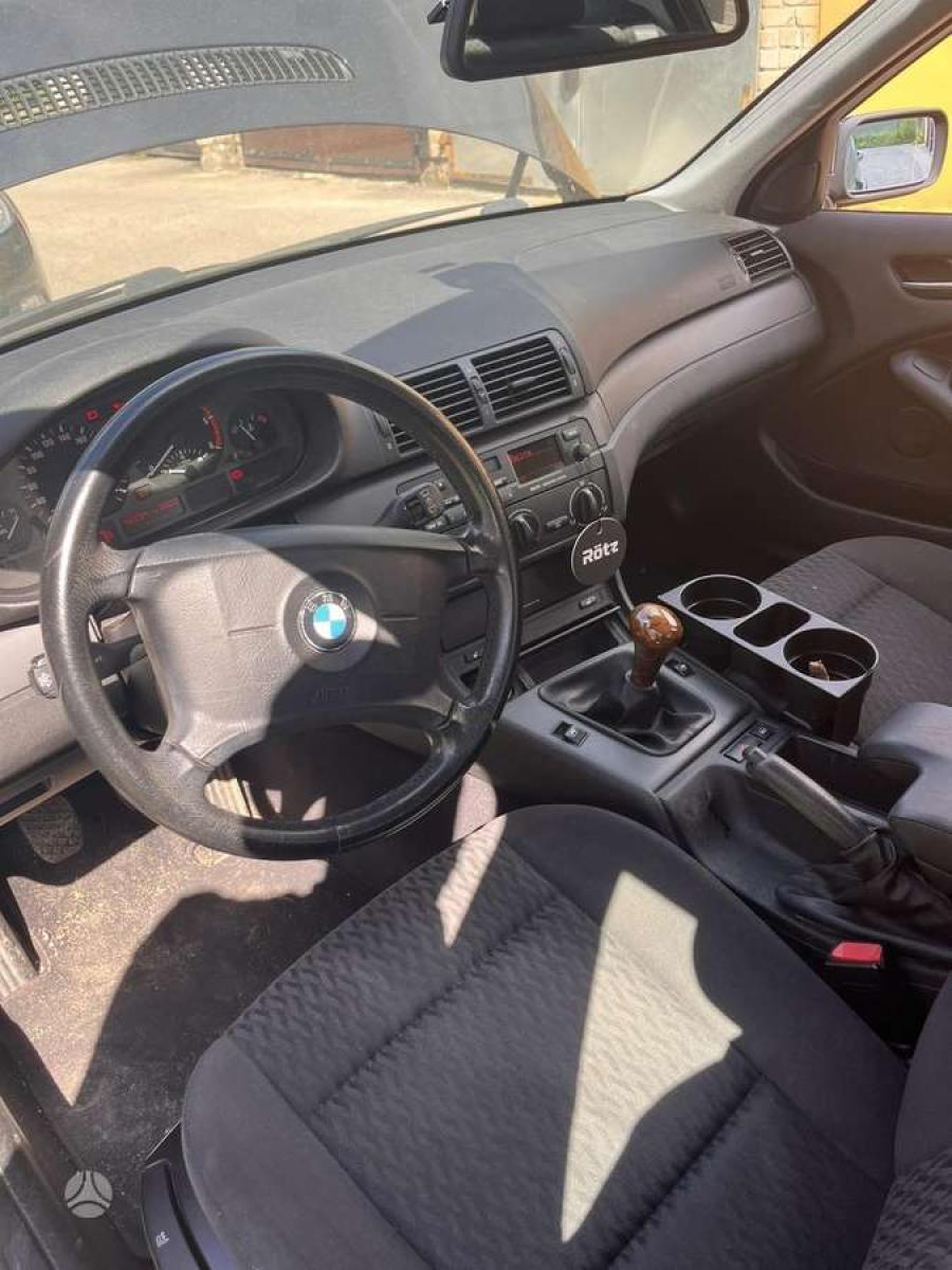 Blue BMW 320 2000 in Kupiskis, with an engine capacity of 1.95 L and mileage of 152 thousand km for 2100 €, photo 6 on AUTOMOTO.COM.LV