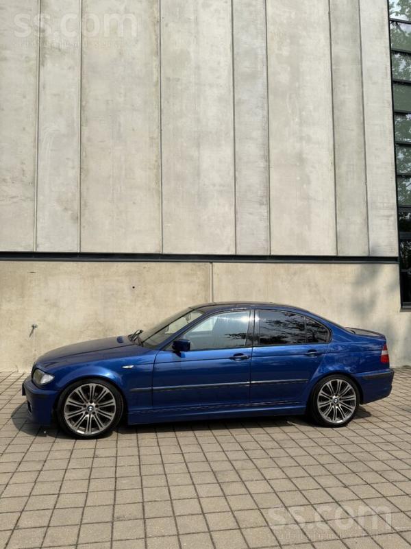 Blue BMW 320 2001 in Tukums, with an engine capacity of 2.00 L and mileage of 320 thousand km for 6700 €, photo 2 on AUTOMOTO.COM.LV