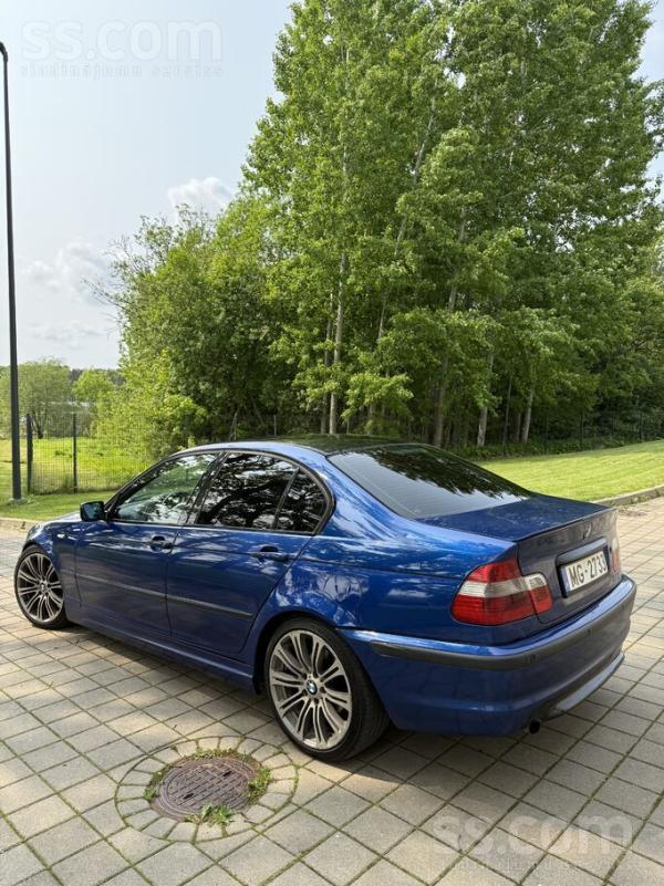 Blue BMW 320 2001 in Tukums, with an engine capacity of 2.00 L and mileage of 320 thousand km for 6700 €, photo 4 on AUTOMOTO.COM.LV