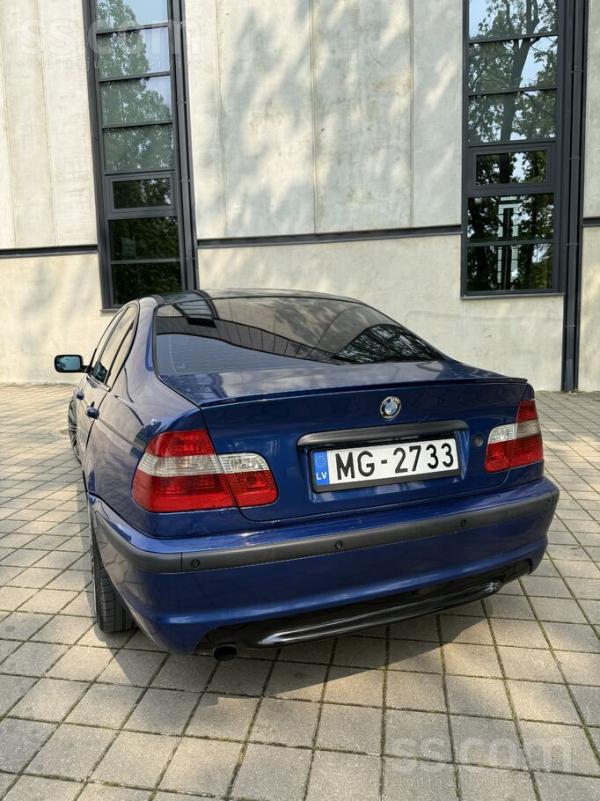 Blue BMW 320 2001 in Tukums, with an engine capacity of 2.00 L and mileage of 320 thousand km for 6700 €, photo 5 on AUTOMOTO.COM.LV