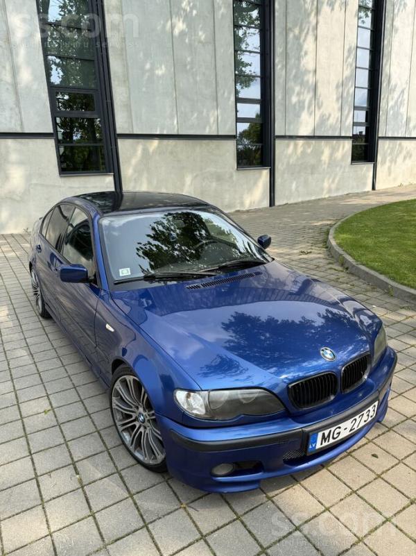 Blue BMW 320 2001 in Tukums, with an engine capacity of 2.00 L and mileage of 320 thousand km for 6700 €, photo 10 on AUTOMOTO.COM.LV