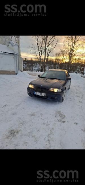 Blue BMW 320 2001 in Talsi, with an engine capacity of 2.00 L and mileage of 449 thousand km for 1950 €, photo  on AUTOMOTO.COM.LV