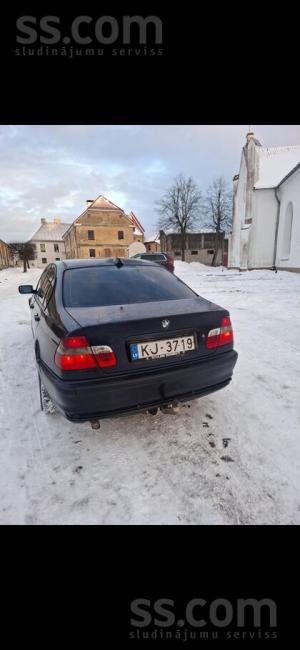Zils BMW 320 2001 Talsi, ar dzinēja tilpumu 2.00 L un nobraukumu 449 tūkst. km par 1950 €, foto 2 vietnē AUTOMOTO.COM.LV