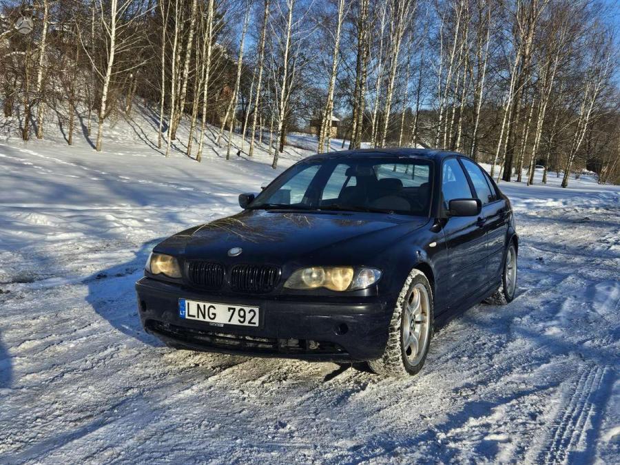 Blue BMW 320 2001 in Vilnius, with an engine capacity of 2.00 L and mileage of 380 thousand km for 1400 €, photo 5 on AUTOMOTO.COM.LV
