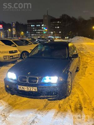 Zils BMW 320 2001 Rīga, ar dzinēja tilpumu 2.00 L un nobraukumu 326 tūkst. km par 1600 €, foto 9 vietnē AUTOMOTO.COM.LV