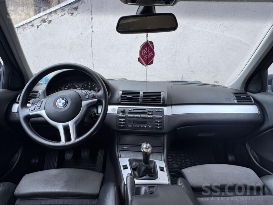 Blue BMW 320 2001 in Riga, with an engine capacity of 2.00 L and mileage of 413 thousand km for 1990 €, photo 9 on AUTOMOTO.COM.LV