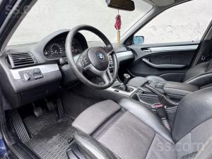 Blue BMW 320 2001 in Riga, with an engine capacity of 2.00 L and mileage of 413 thousand km for 1990 €, photo 10 on AUTOMOTO.COM.LV