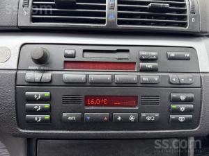 Blue BMW 320 2001 in Riga, with an engine capacity of 2.00 L and mileage of 413 thousand km for 1990 €, photo 16 on AUTOMOTO.COM.LV