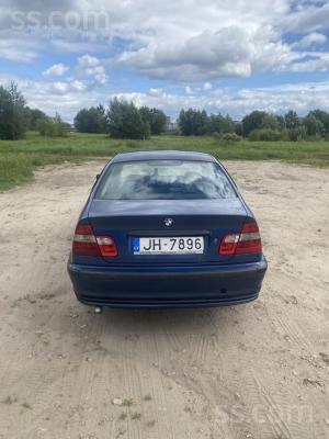 Blue BMW 320 2001 in Riga, with an engine capacity of 2.00 L and mileage of 522 thousand km for 1550 €, photo 3 on AUTOMOTO.COM.LV