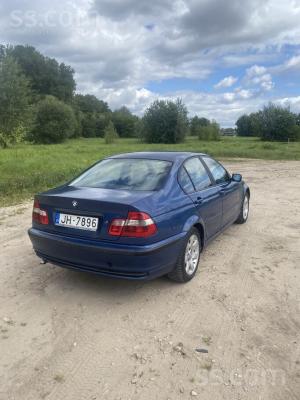 Blue BMW 320 2001 in Riga, with an engine capacity of 2.00 L and mileage of 522 thousand km for 1550 €, photo 4 on AUTOMOTO.COM.LV