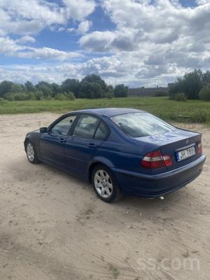 Blue BMW 320 2001 in Riga, with an engine capacity of 2.00 L and mileage of 522 thousand km for 1550 €, photo 6 on AUTOMOTO.COM.LV