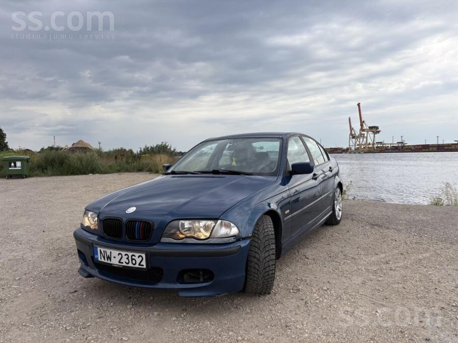 Blue BMW 320 2001 in Riga, with an engine capacity of 2.00 L and mileage of 250 thousand km for 2650 €, photo 1 on AUTOMOTO.COM.LV