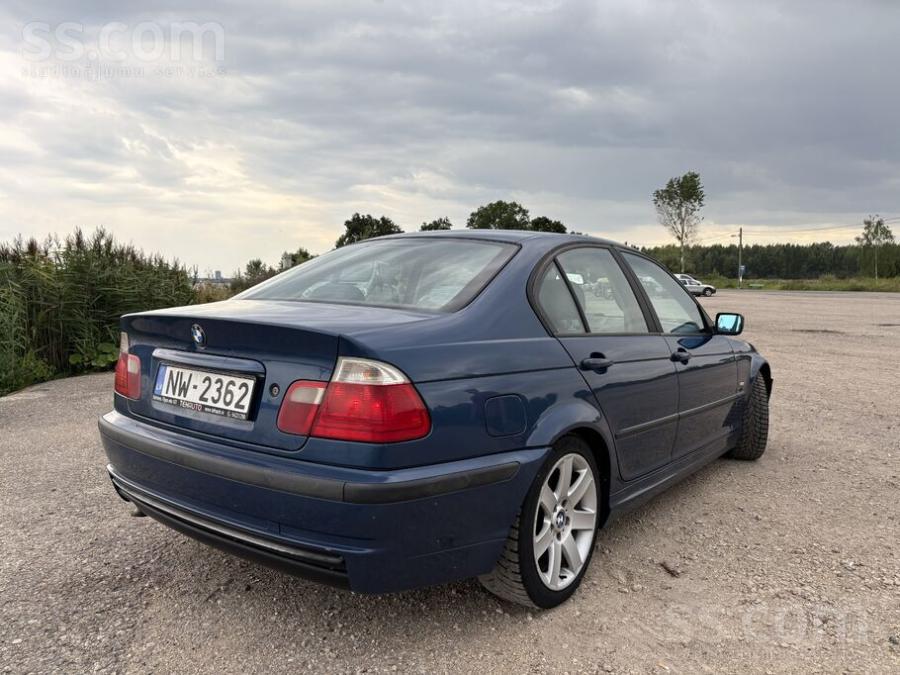 Blue BMW 320 2001 in Riga, with an engine capacity of 2.00 L and mileage of 250 thousand km for 2650 €, photo 4 on AUTOMOTO.COM.LV
