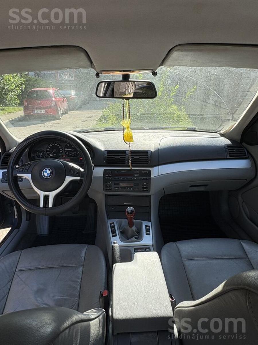 Blue BMW 320 2001 in Riga, with an engine capacity of 2.00 L and mileage of 250 thousand km for 2650 €, photo 6 on AUTOMOTO.COM.LV