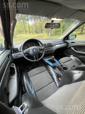 Blue BMW 320 2001 in Riga, with an engine capacity of 2.00 L and mileage of 336 thousand km for 1350 €, photo 7 on AUTOMOTO.COM.LV