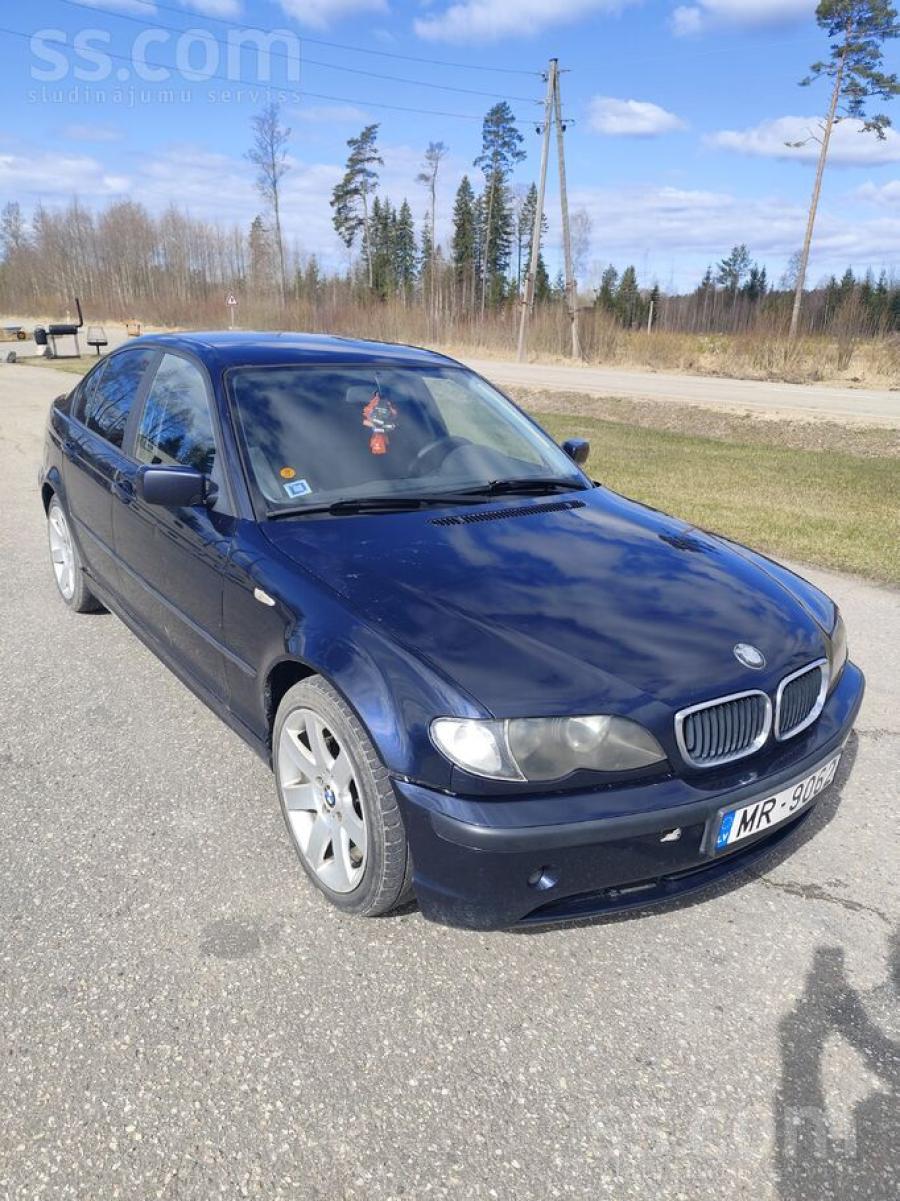 Zils BMW 320 2002 Rīga, ar dzinēja tilpumu 2.00 L un nobraukumu 385 tūkst. km par 2300 €, foto 2 vietnē AUTOMOTO.COM.LV