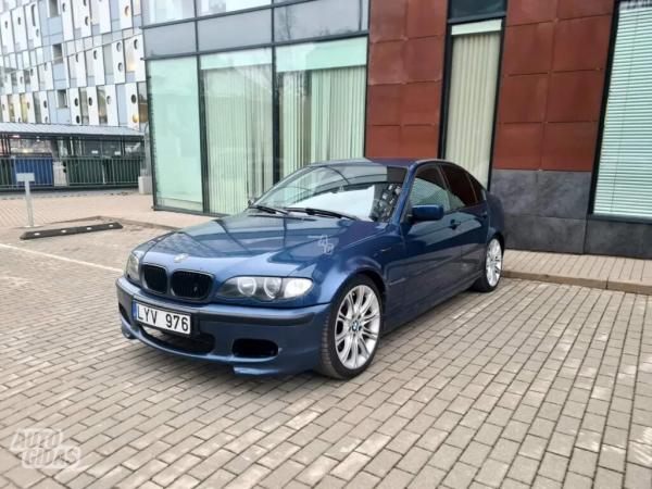 Blue BMW 320 2002 in Vilnius, with an engine capacity of 2.00 L and mileage of 300 thousand km for 1700 €, photo 1 on AUTOMOTO.COM.LV