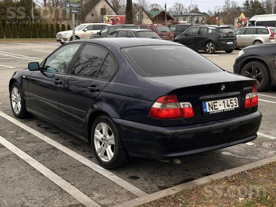 Blue BMW 320 2002 in Riga, with an engine capacity of 2.00 L and mileage of 400 thousand km for 2800 €, photo 13 on AUTOMOTO.COM.LV