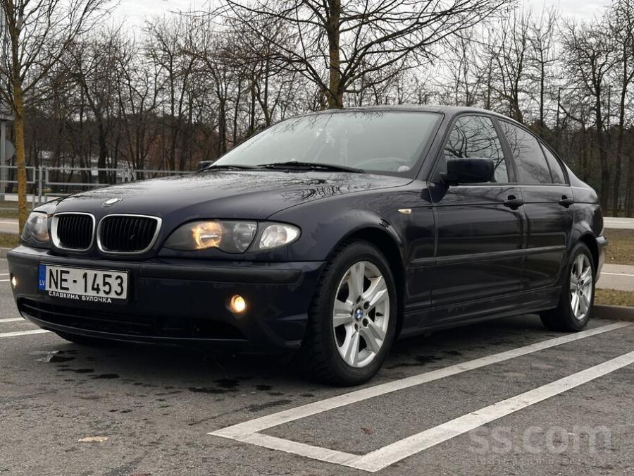 Blue BMW 320 2002 in Riga, with an engine capacity of 2.00 L and mileage of 400 thousand km for 2800 €, photo 16 on AUTOMOTO.COM.LV