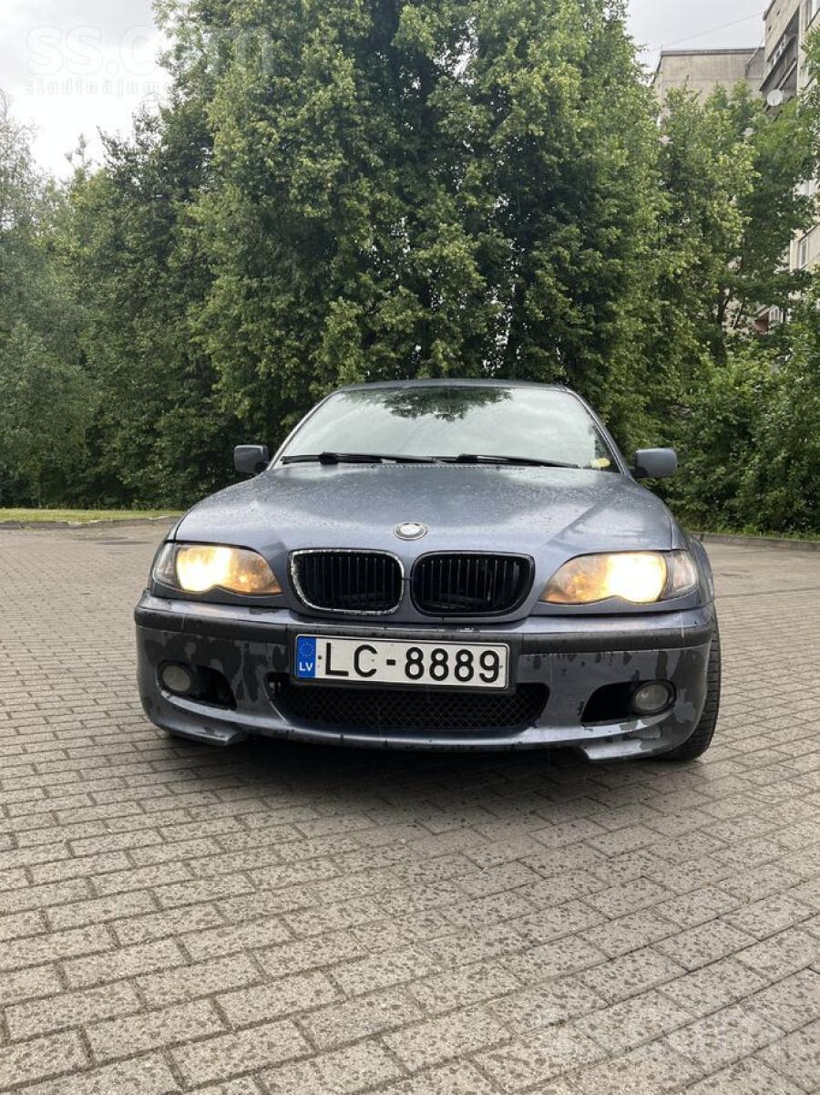 Blue BMW 320 2003 in Rezekne, with an engine capacity of 2.00 L and mileage of 315 thousand km for 1520 €, photo 1 on AUTOMOTO.COM.LV