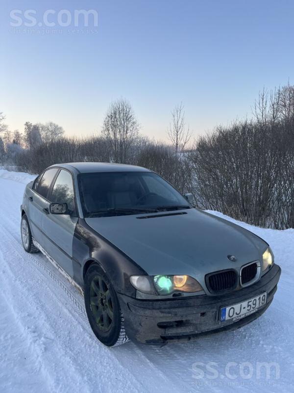Blue BMW 320 2003 in Preili, with an engine capacity of 3.00 L and mileage of 450 thousand km for 1200 €, photo 2 on AUTOMOTO.COM.LV