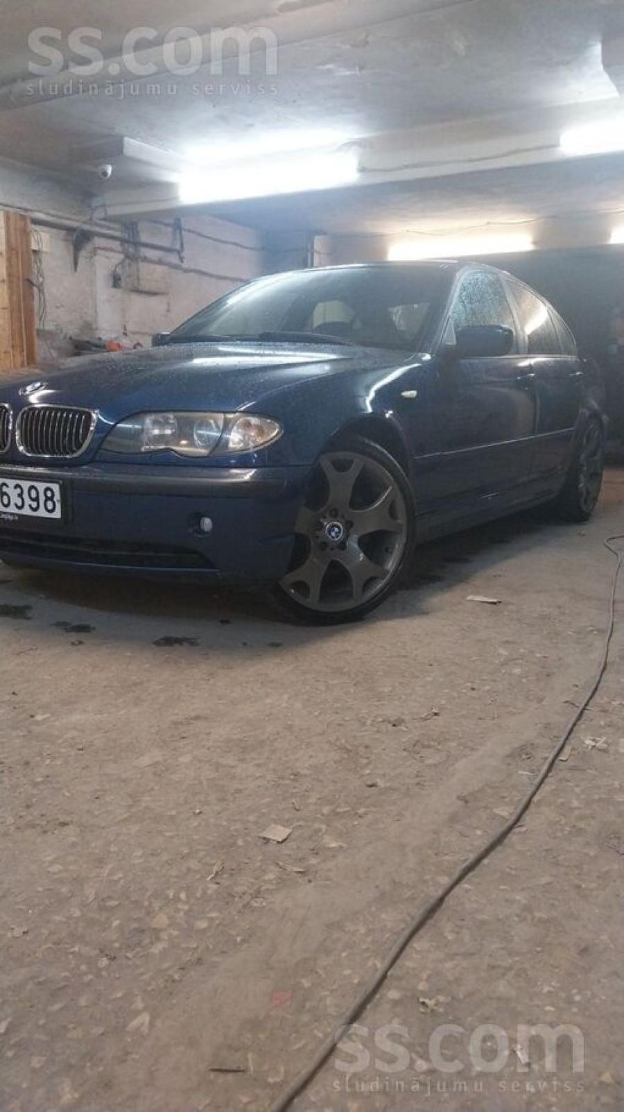 Zils BMW 320 2003 Rīga, ar dzinēja tilpumu 2.00 L un nobraukumu 411 tūkst. km par 2400 €, foto 1 vietnē AUTOMOTO.COM.LV
