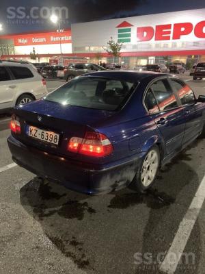Zils BMW 320 2003 Rīga, ar dzinēja tilpumu 2.00 L un nobraukumu 411 tūkst. km par 2400 €, foto 7 vietnē AUTOMOTO.COM.LV