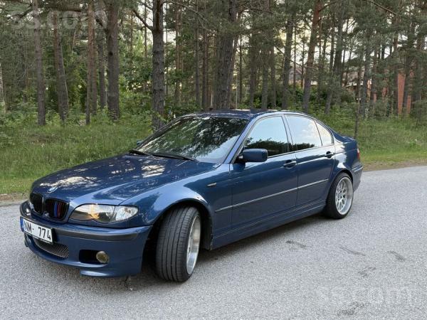 Blue BMW 320 2003 in Limbazi, with an engine capacity of 2.20 L and mileage of 206 thousand km for 7600 €, photo 3 on AUTOMOTO.COM.LV